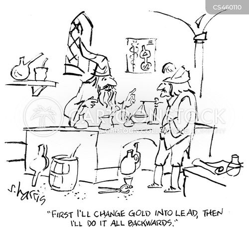 Alchemist Cartoons and Comics - funny pictures from CartoonStock