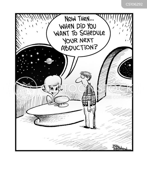Alien Abduction Cartoons and Comics - funny pictures from CartoonStock