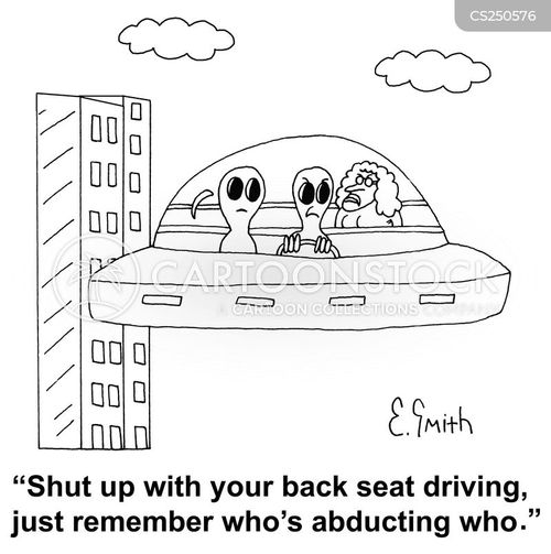 Alien Abdutions Cartoons and Comics - funny pictures from CartoonStock