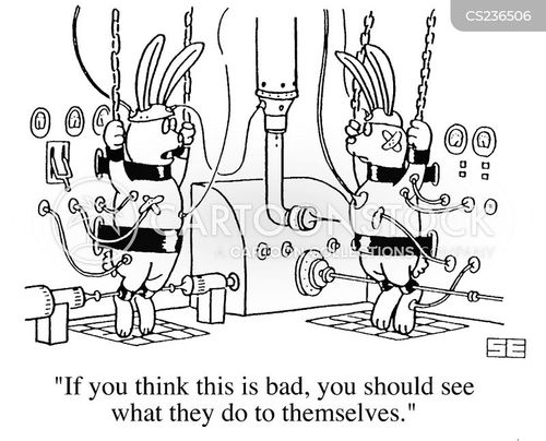 Mutilation Cartoons and Comics - funny pictures from CartoonStock