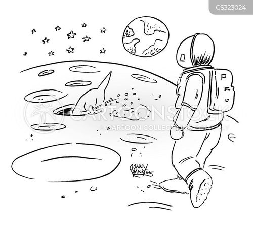 Spaceman Cartoons and Comics - funny pictures from CartoonStock
