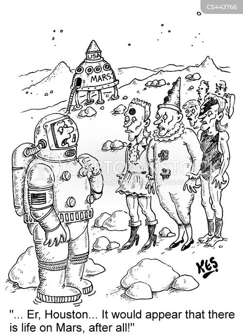 Live On Mars Cartoons and Comics - funny pictures from CartoonStock