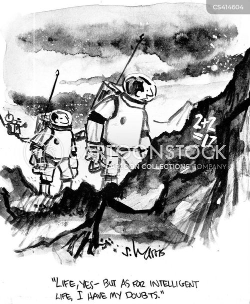 Intelligent Species Cartoons and Comics - funny pictures from CartoonStock