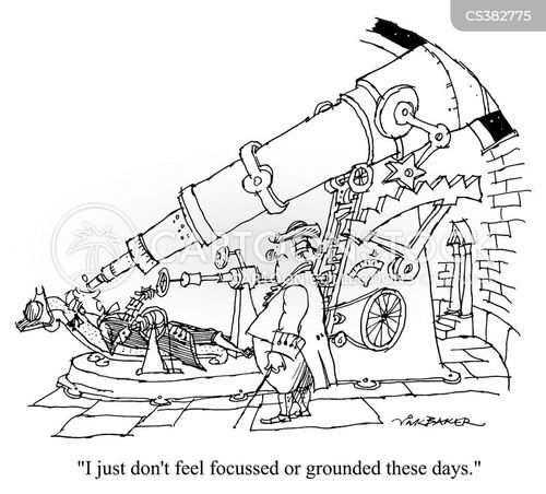 Focussed Cartoons and Comics - funny pictures from CartoonStock