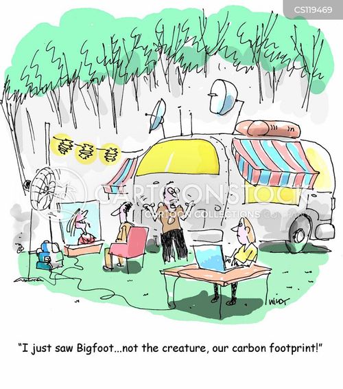 Bigfoot Cartoons and Comics - funny pictures from CartoonStock