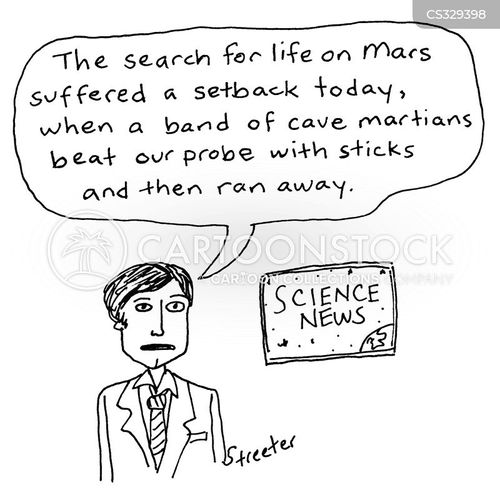 Life On Mars Cartoons and Comics - funny pictures from CartoonStock