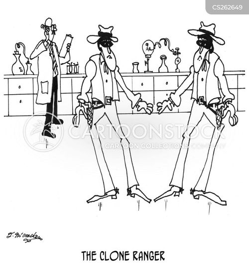 Cloner Cartoons and Comics - funny pictures from CartoonStock