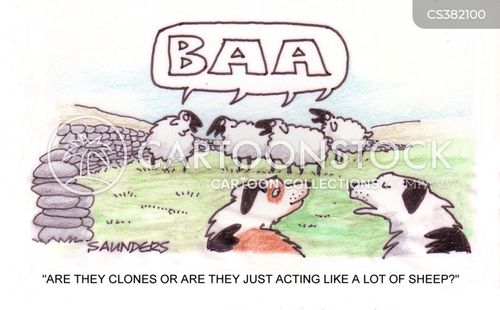 Cloners Cartoons and Comics - funny pictures from CartoonStock