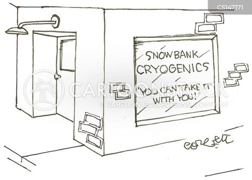 Cryogenics Cartoons and Comics - funny pictures from CartoonStock