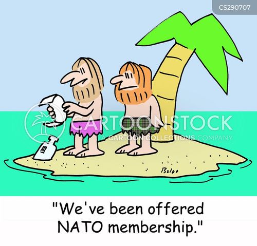 Nato Membership Cartoons and Comics - funny pictures from CartoonStock