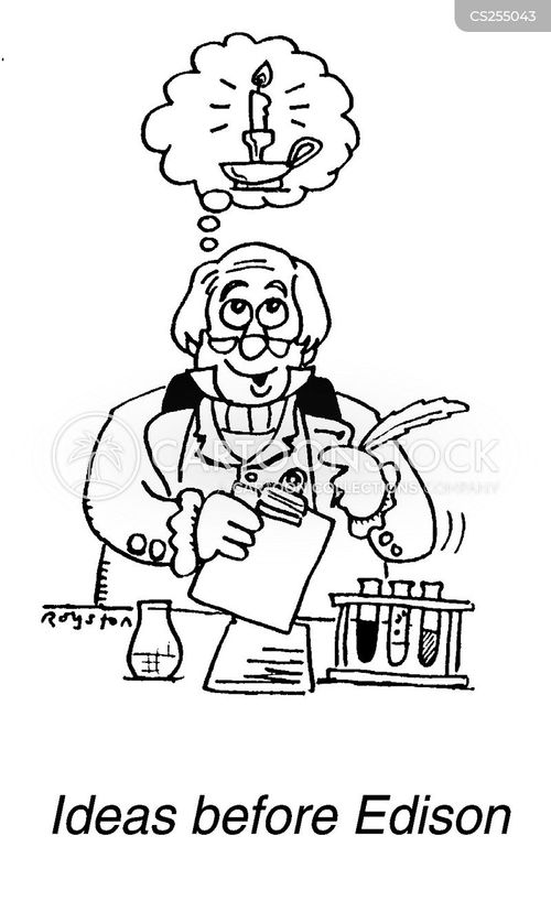 Edison Cartoons and Comics - funny pictures from CartoonStock