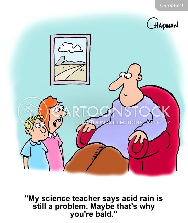 Acid Rain Cartoons and Comics - funny pictures from CartoonStock