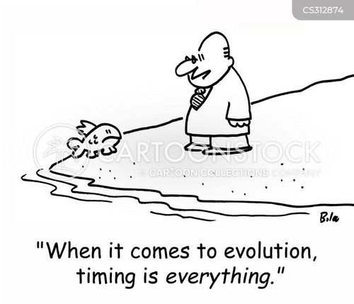 Animal Evolution Cartoons and Comics - funny pictures from CartoonStock