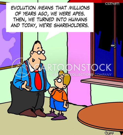 Evolution Cartoons and Comics - funny pictures from CartoonStock