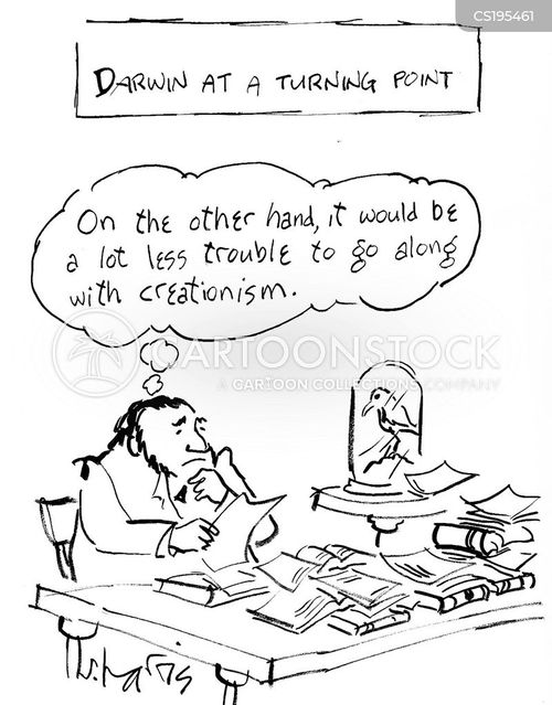 Creationist Cartoons and Comics - funny pictures from CartoonStock