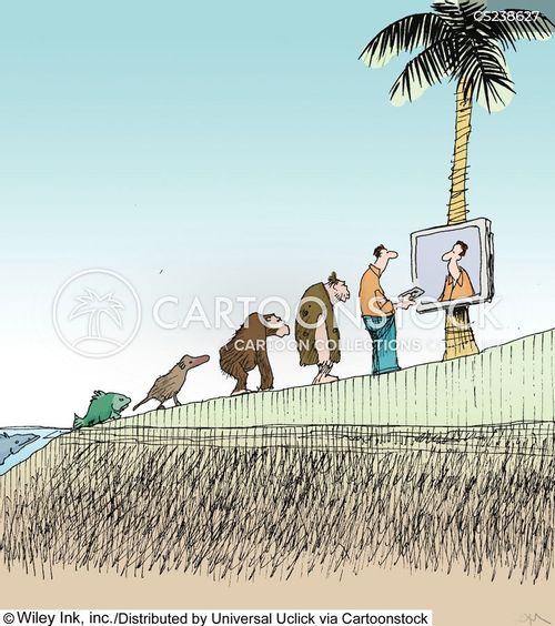 Mutant Evolution Cartoons and Comics - funny pictures from CartoonStock