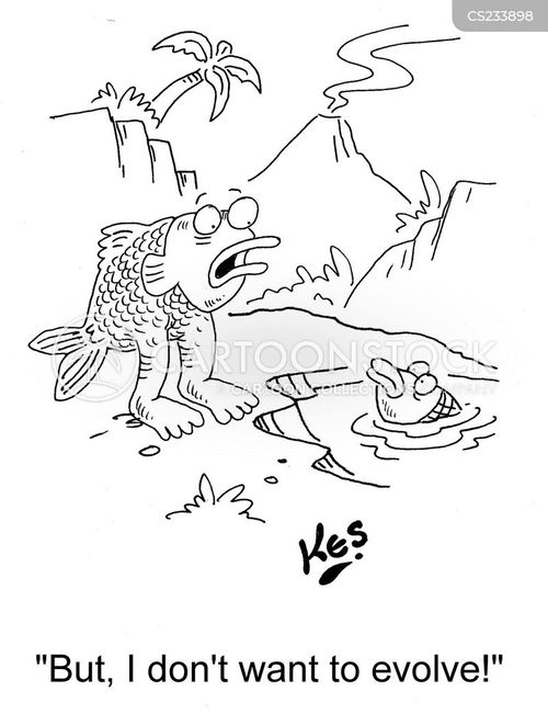 Fish Walking Cartoons and Comics - funny pictures from CartoonStock