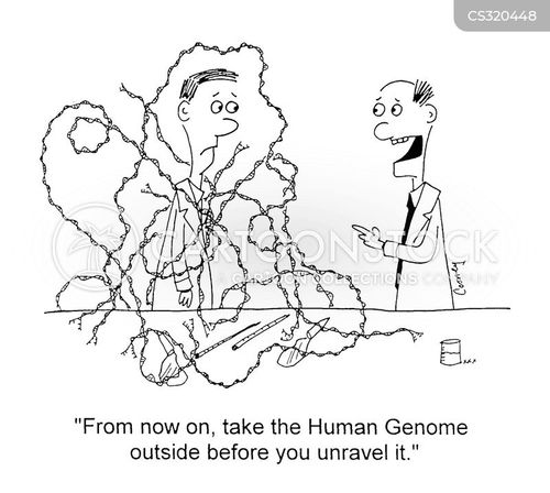 Human Genome Cartoons and Comics - funny pictures from CartoonStock