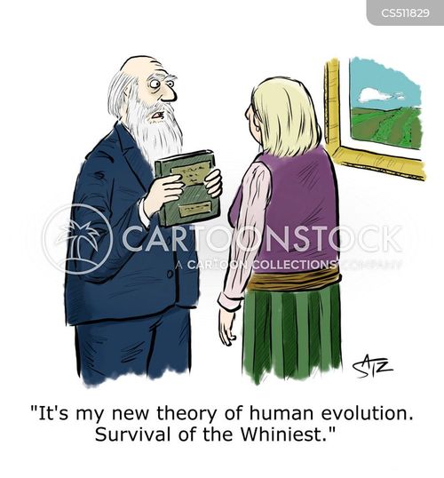 Human Evolution Cartoons and Comics - funny pictures from CartoonStock