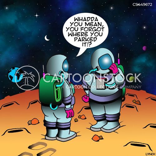 Stranded Astronauts Cartoons and Comics - funny pictures from CartoonStock