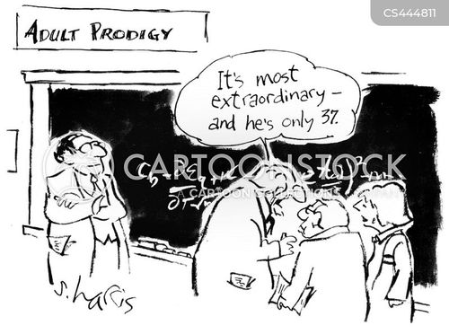 Adult Prodigy Cartoons and Comics - funny pictures from CartoonStock