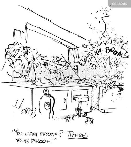 Scientific Proof Cartoons and Comics - funny pictures from CartoonStock