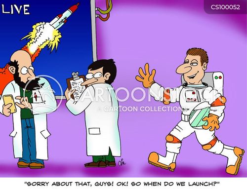 Shuttle Launch Cartoons and Comics - funny pictures from CartoonStock