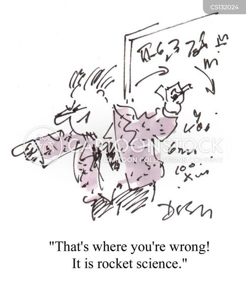 Rocket Science Cartoons and Comics - funny pictures from CartoonStock