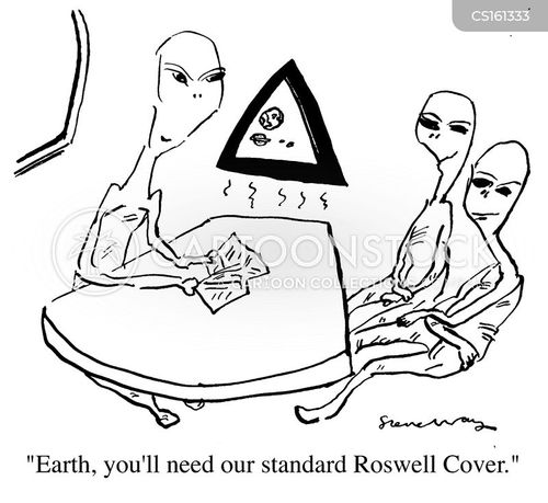 Mysterious Events Cartoons and Comics - funny pictures from CartoonStock