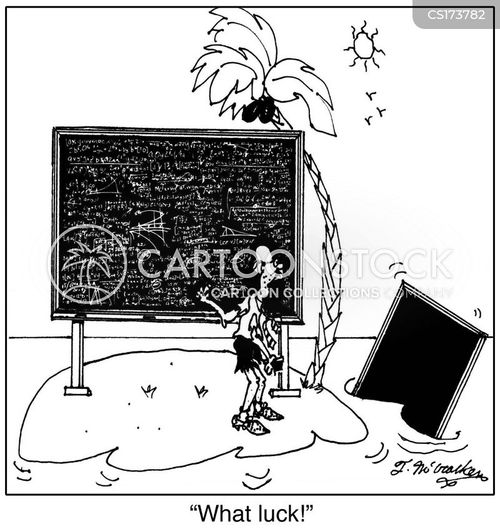 Cartoons und Karikaturen mit Mathe