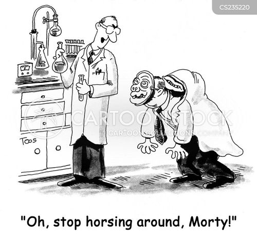 Horsing Around Cartoons and Comics - funny pictures from CartoonStock