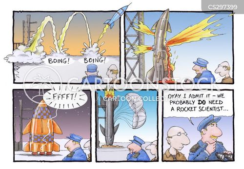 Rocket Scientist Cartoons and Comics - funny pictures from CartoonStock