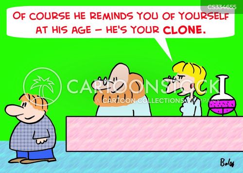Cloning Lab Scientist Cartoons and Comics - funny pictures from ...