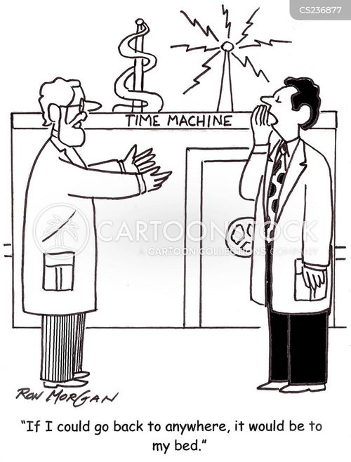 Time Travel Cartoons and Comics - funny pictures from CartoonStock