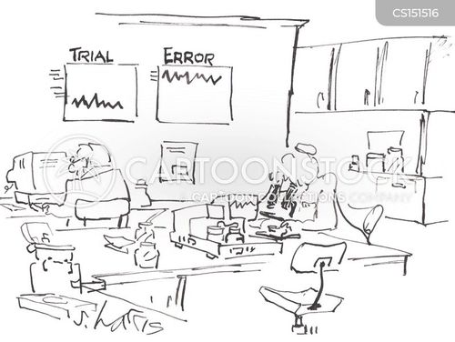 Trial And Error Cartoons and Comics - funny pictures from CartoonStock