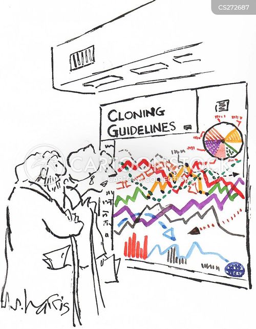 Cloning Things Cartoons and Comics - funny pictures from CartoonStock