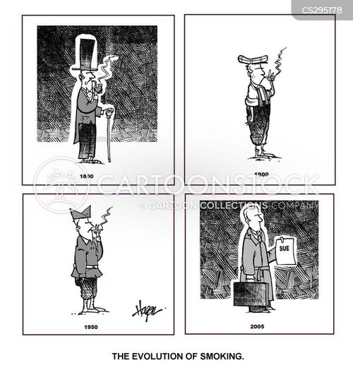 Smoking In The Cold Cartoons and Comics - funny pictures from CartoonStock