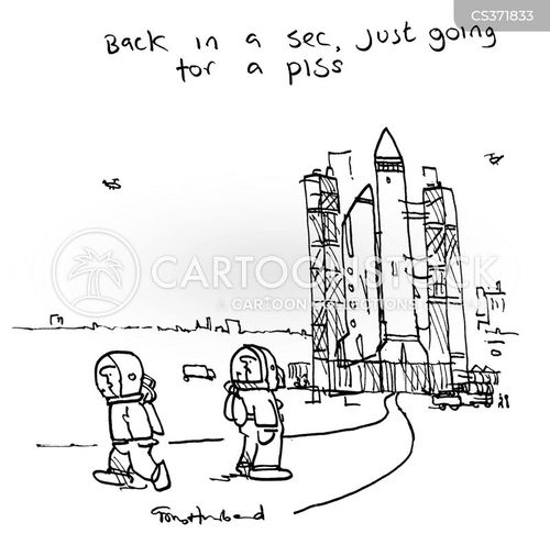 Space Launch Cartoons and Comics - funny pictures from CartoonStock