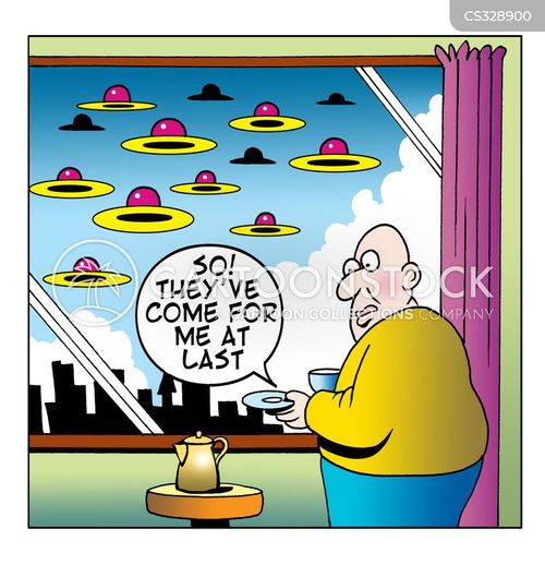 Saucers Cartoons and Comics - funny pictures from CartoonStock