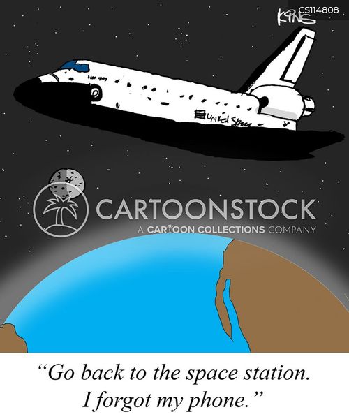 Space Mission Cartoons and Comics - funny pictures from CartoonStock