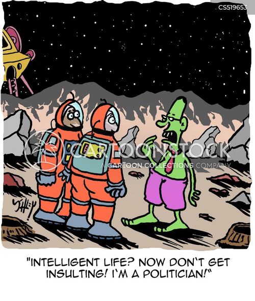 Intelligent Life Cartoons and Comics - funny pictures from CartoonStock