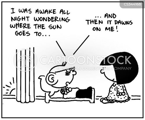 Sleepless Night Cartoons and Comics - funny pictures from CartoonStock