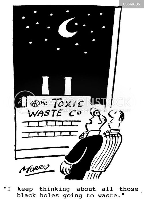 Toxic Waste Disposal Cartoons and Comics - funny pictures from CartoonStock