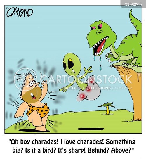 Charades Cartoons and Comics - funny pictures from CartoonStock