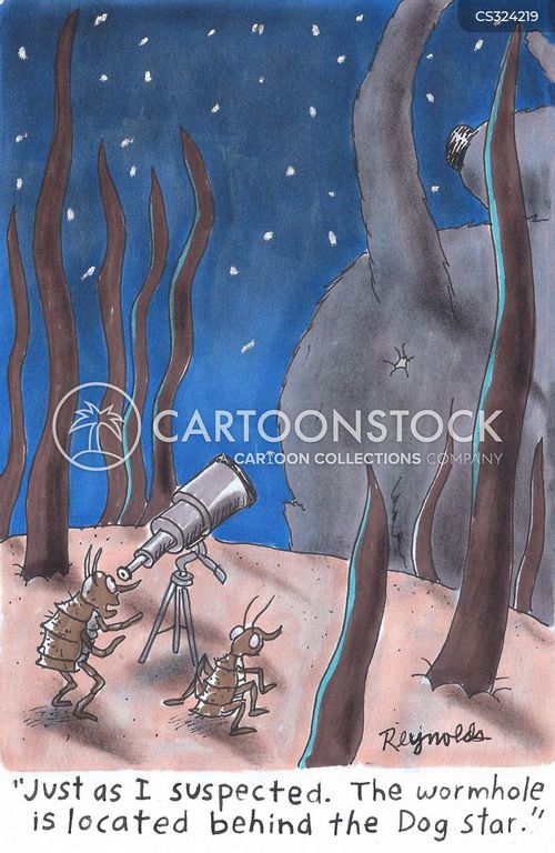 Wormhole Cartoons and Comics - funny pictures from CartoonStock