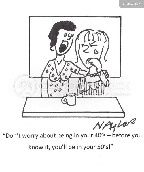 40th Birthday Cartoons and Comics - funny pictures from CartoonStock