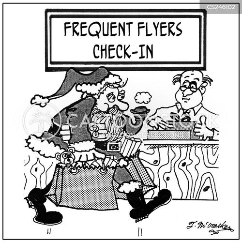 Frequent Flyer Cartoons and Comics - funny pictures from CartoonStock