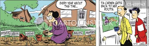 Root Vegetable Cartoons and Comics - funny pictures from CartoonStock