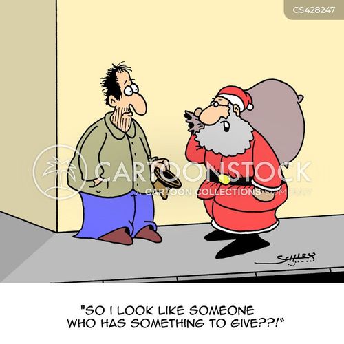 Generousity Cartoons and Comics - funny pictures from CartoonStock