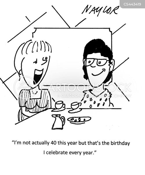 40th Cartoons and Comics - funny pictures from CartoonStock